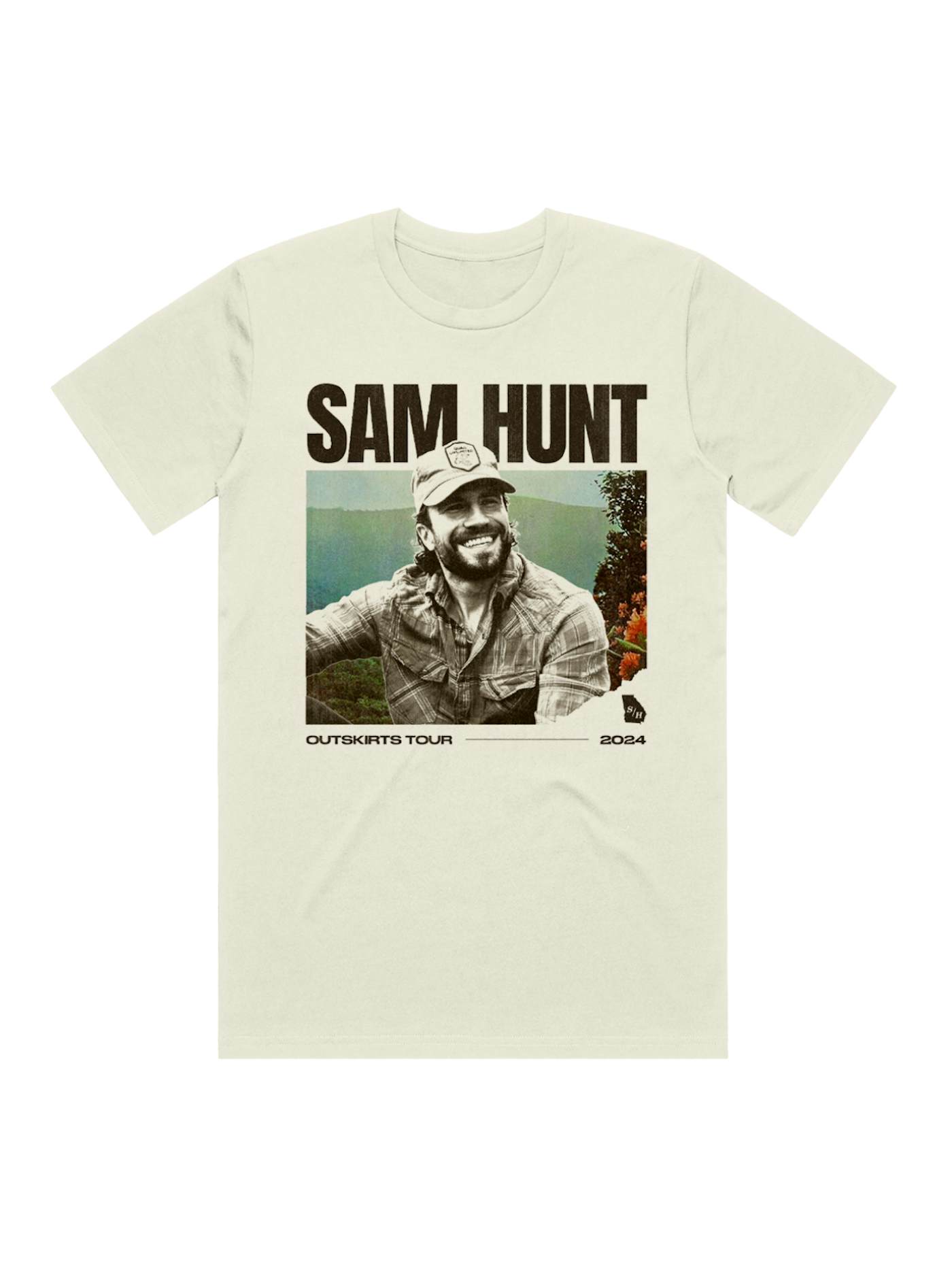 Sam Hunt Outskirts 2024 Tour Tee