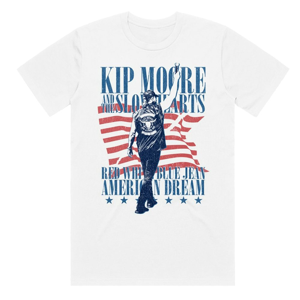 Kip Moore American Flag Tee
