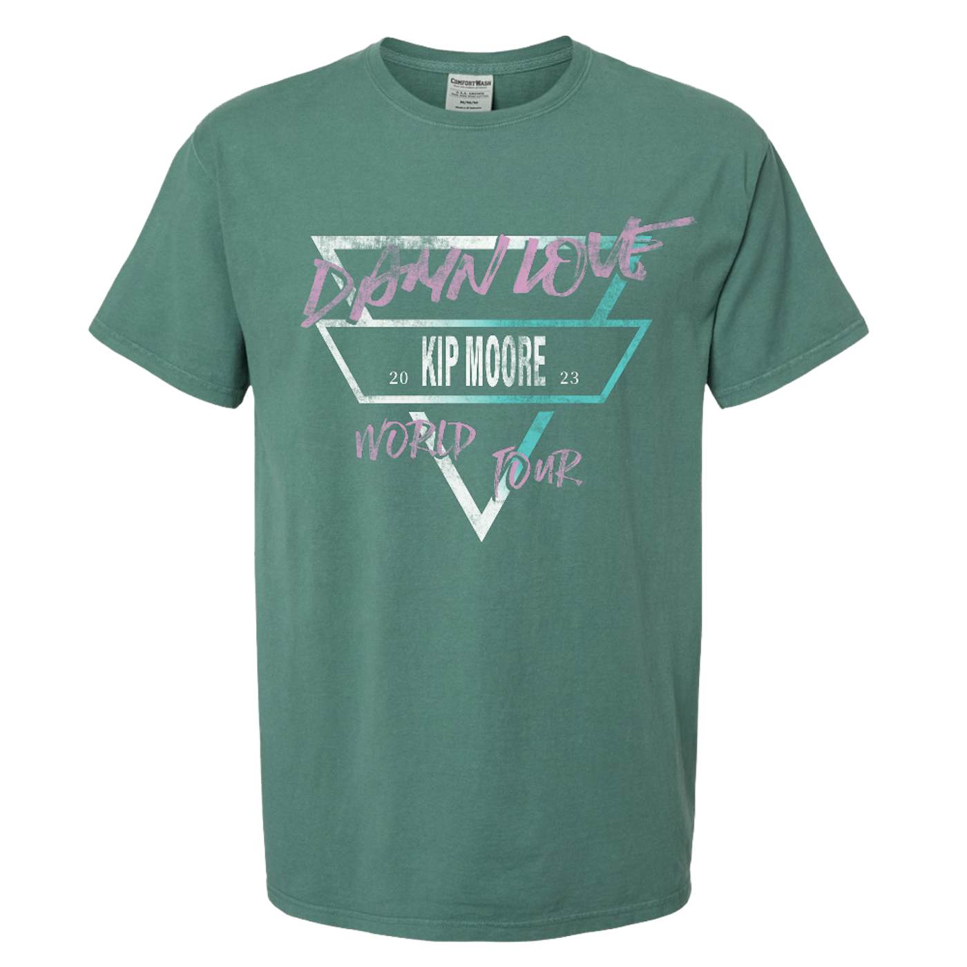 Kip Moore Damn Love Triangle Tee
