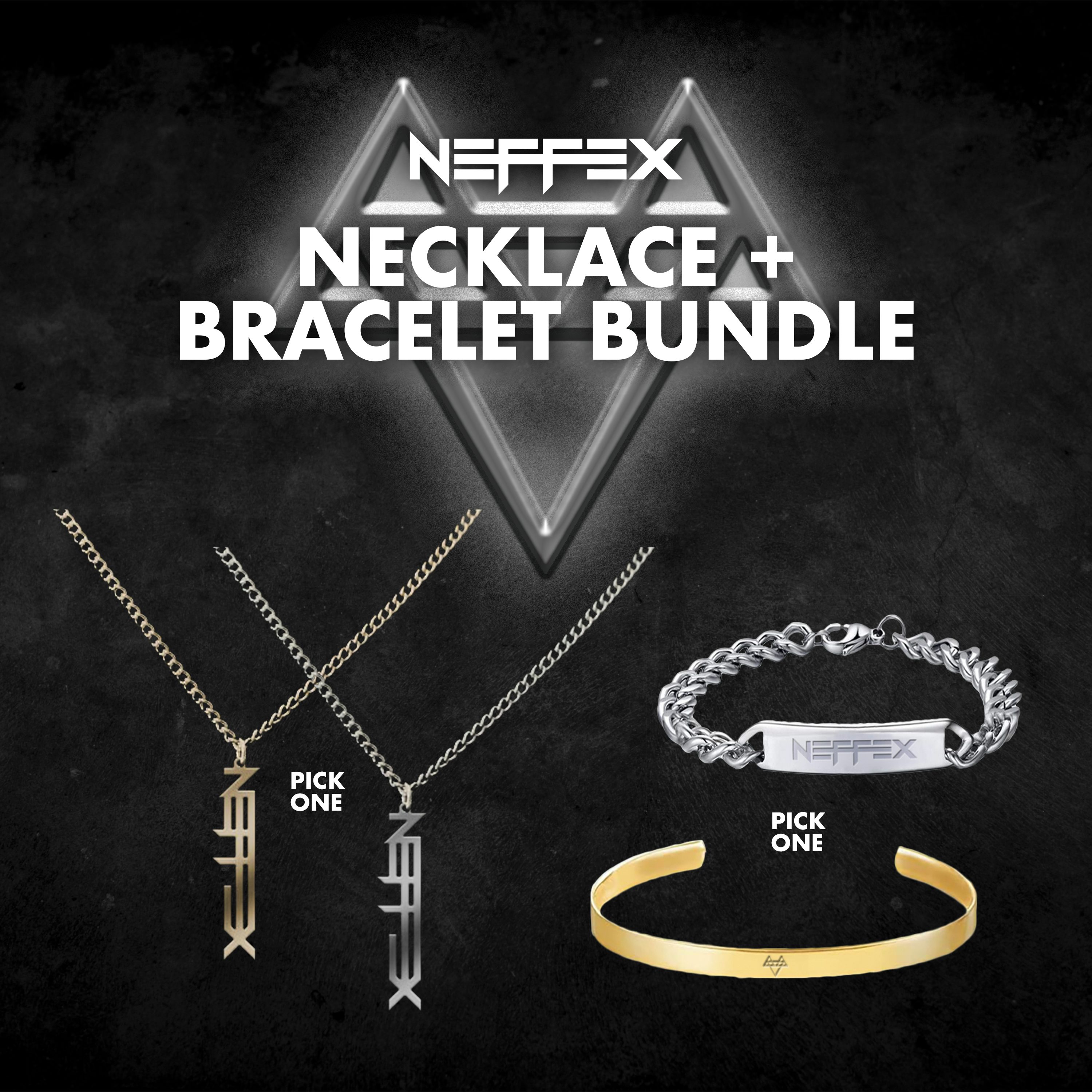 NEFFEX Necklace + Bracelet Bundle