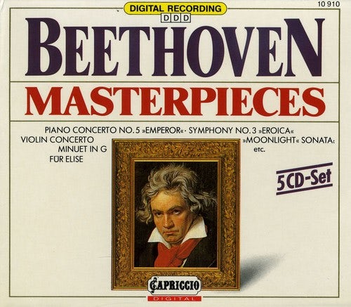 Ludwig van Beethoven MASTERPIECES CD