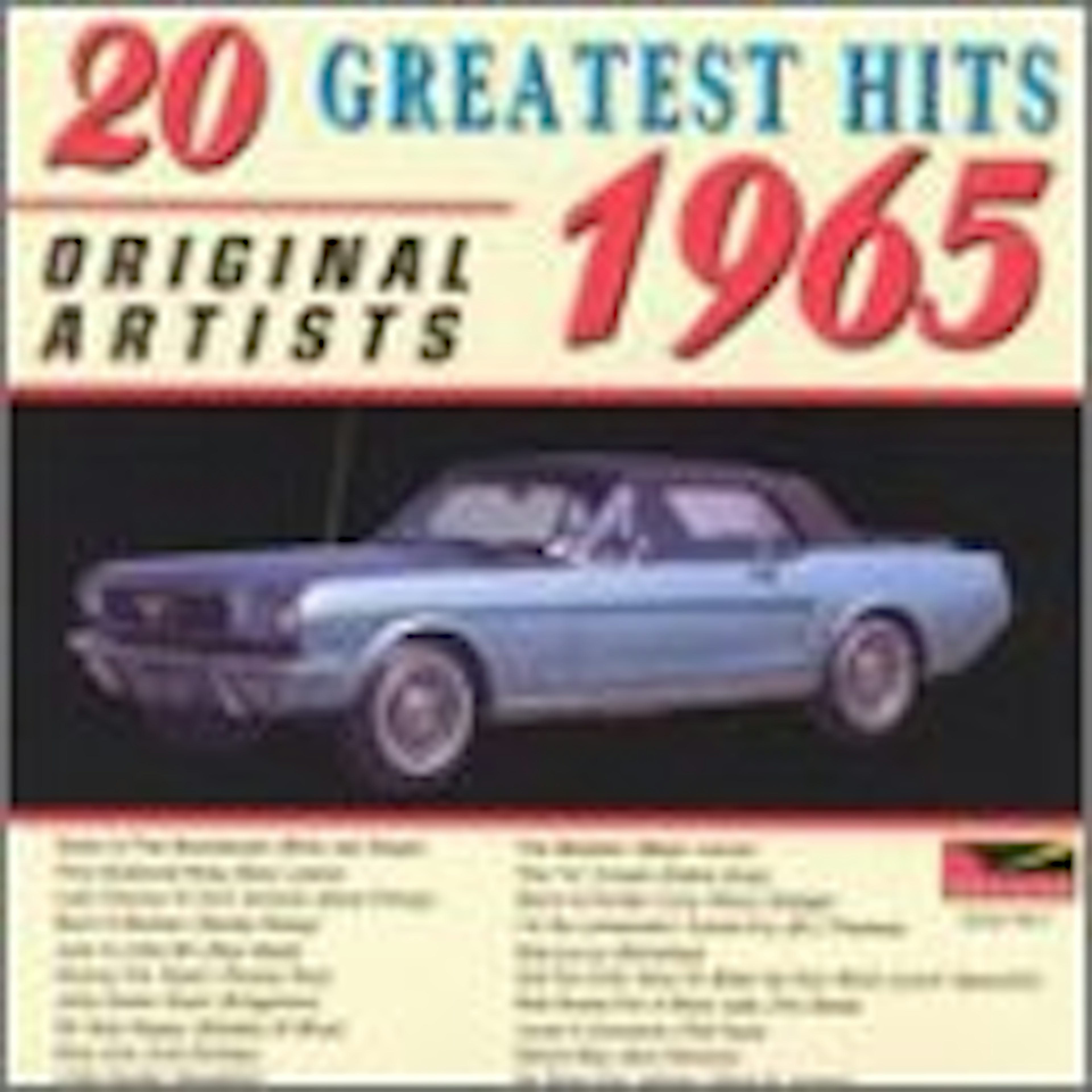 20 Greatest Hits 1965 / Various CD