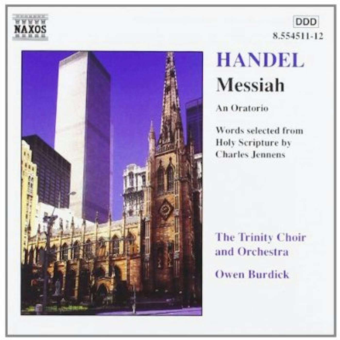 George Frideric Handel MESSIAH CD