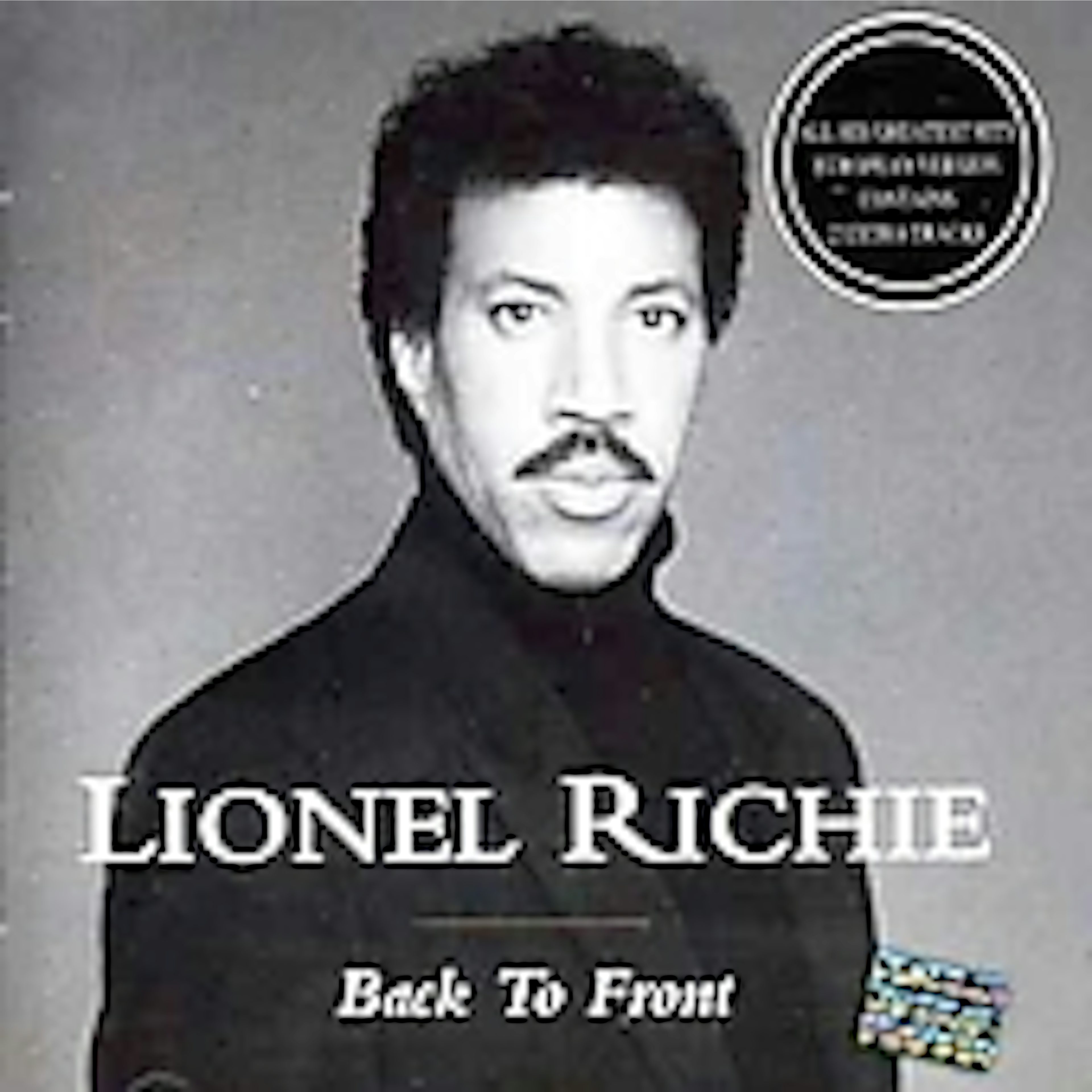 Lionel Richie BACK TO FRONT CD