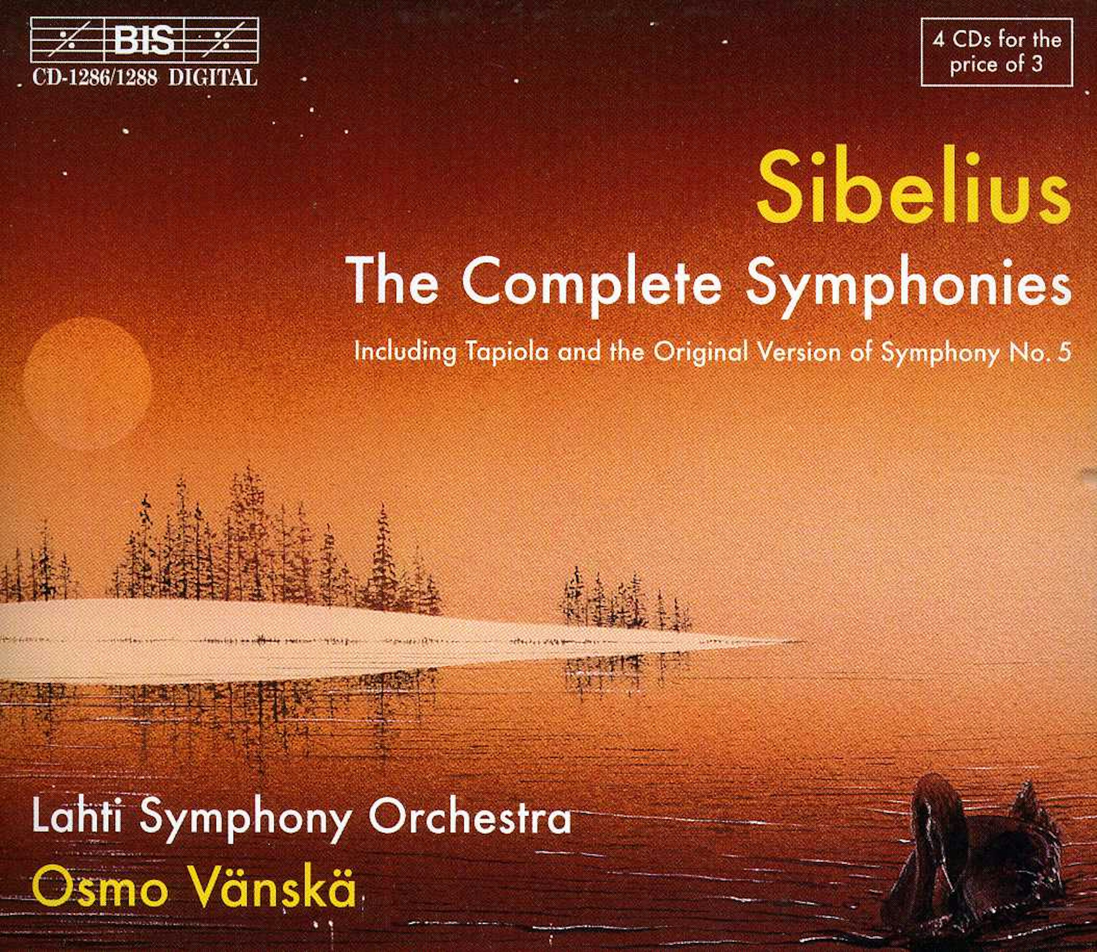 Jean Sibelius COMPLETE SYMPHONIES (THE) CD