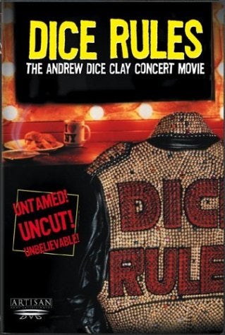 Andrew Dice Clay DICE RULES DVD