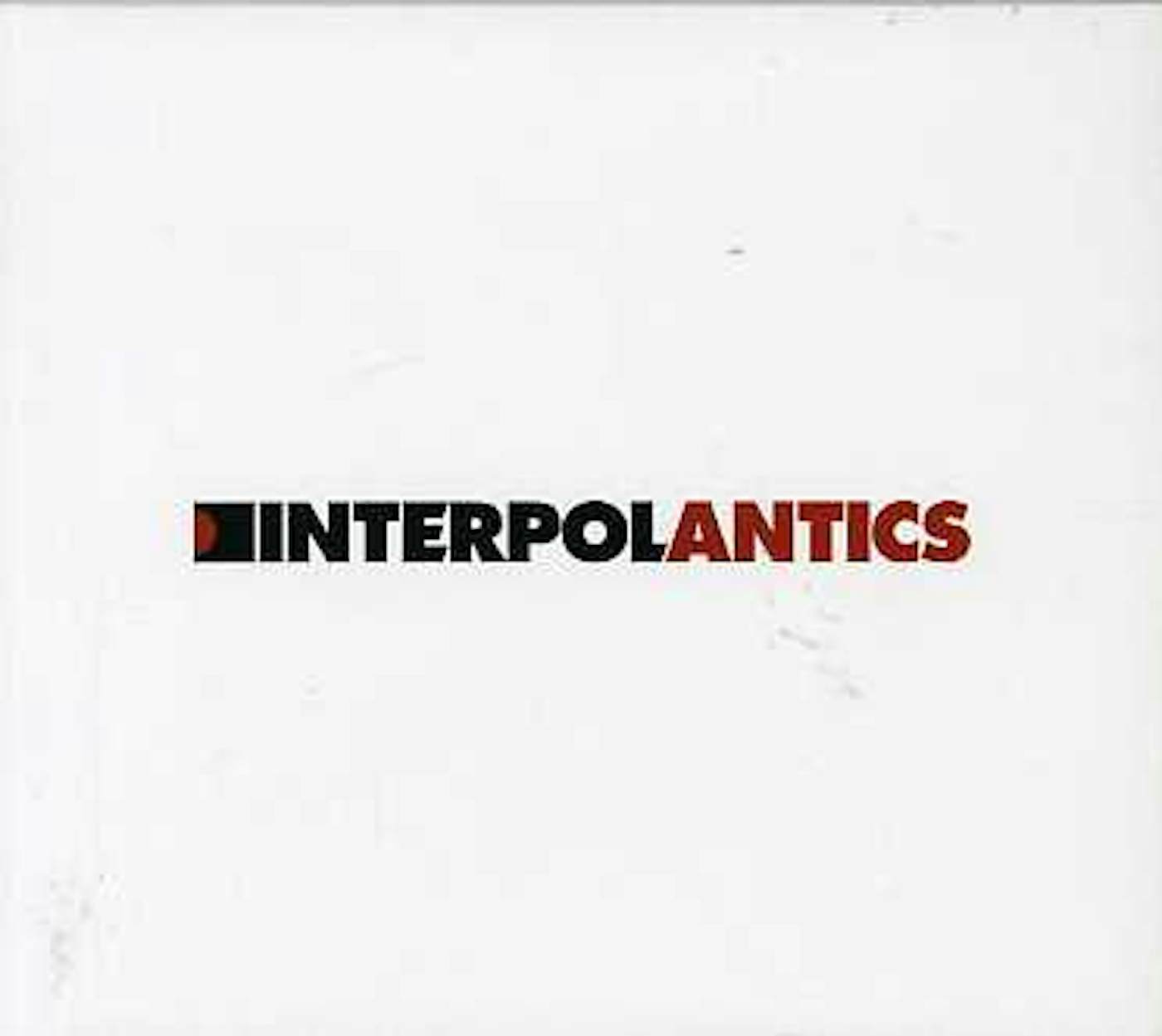 Interpol ANTICS CD