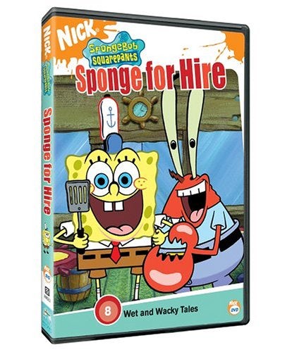 Spongebob Squarepants SPONGE FOR HIRE DVD