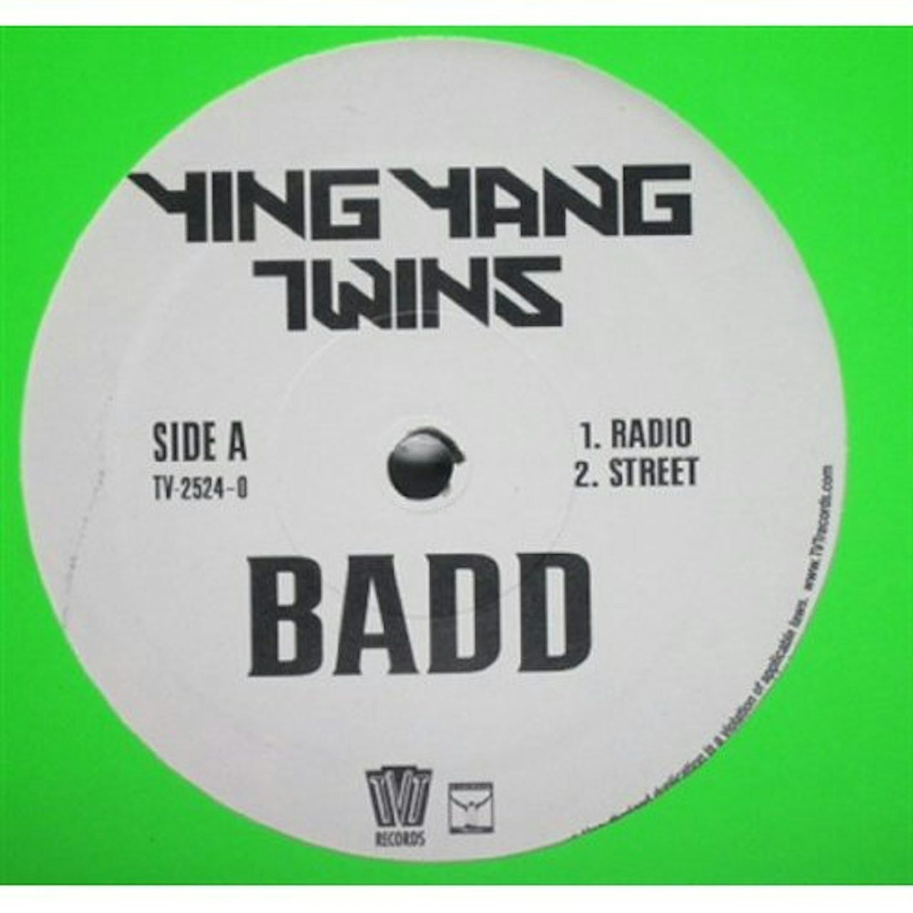 Ying Yang Twins Badd Vinyl Record