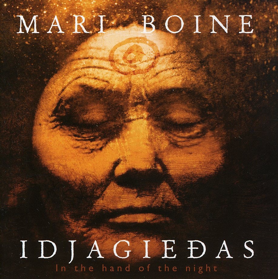 Mari Boine IN THE HAND OF THE NIGHT CD
