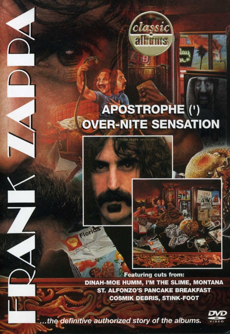 Frank Zappa CLASSIC ALBUM: APOSTROPHE / OVER-NITE SENSATION DVD