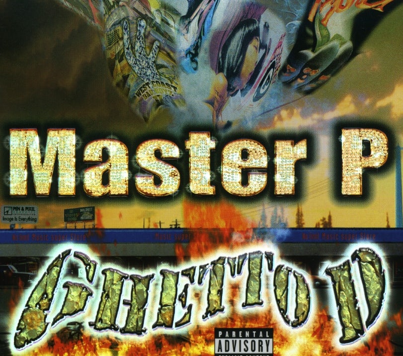 Master P GHETTO D 10TH ANNIVERSARY EDITION CD