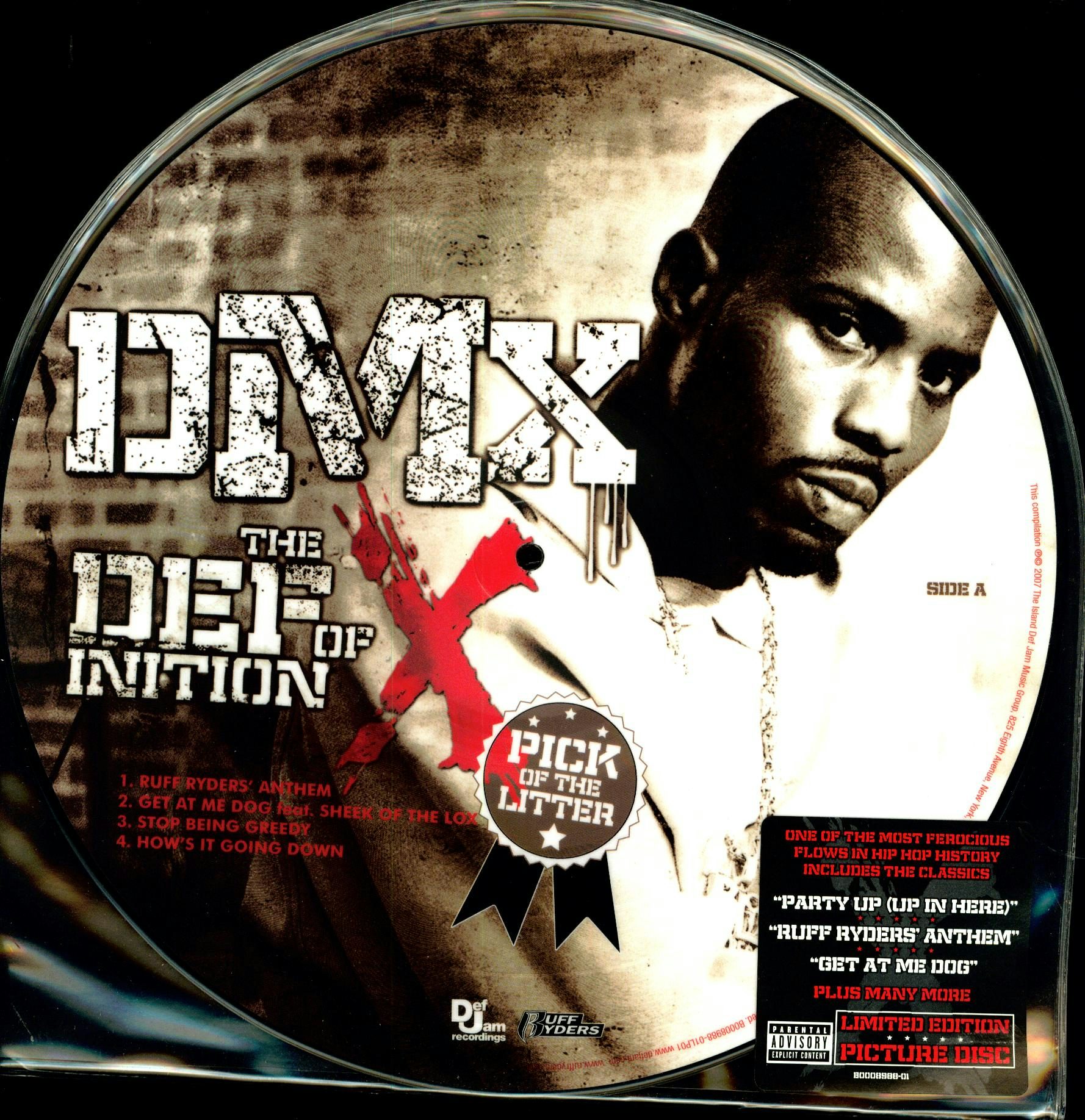 Dmx DEFINITION OF X: THE PICK OF THE LITTER Vinyl Record
