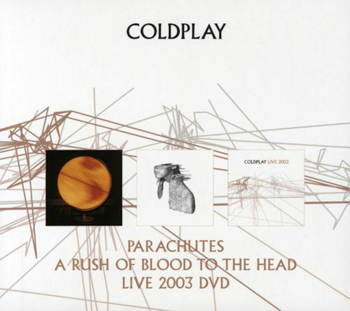 Coldplay CD+DVD GIFT PACKS CD