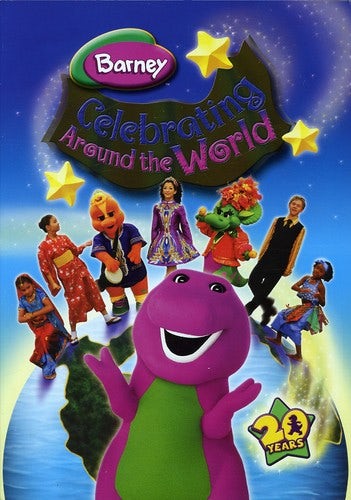 Barney CELEBRATING AROUND THE WORLD DVD