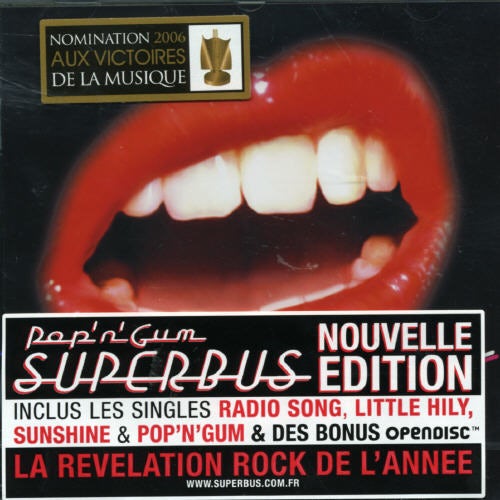 Superbus POP N GUM CD