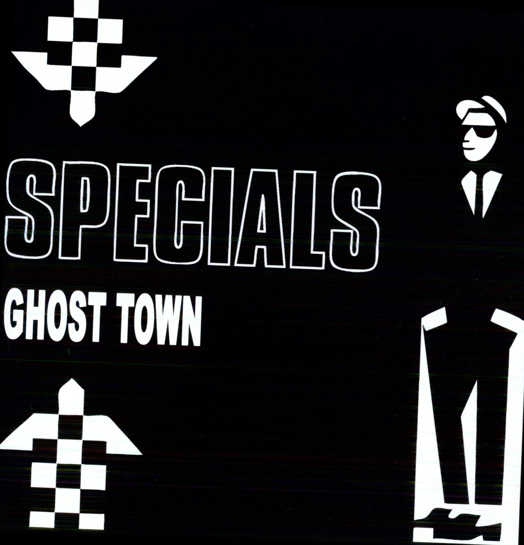 The Specials GHOST TOWN (TRANSLUCENT YELLOW VINYL) Vinyl Record