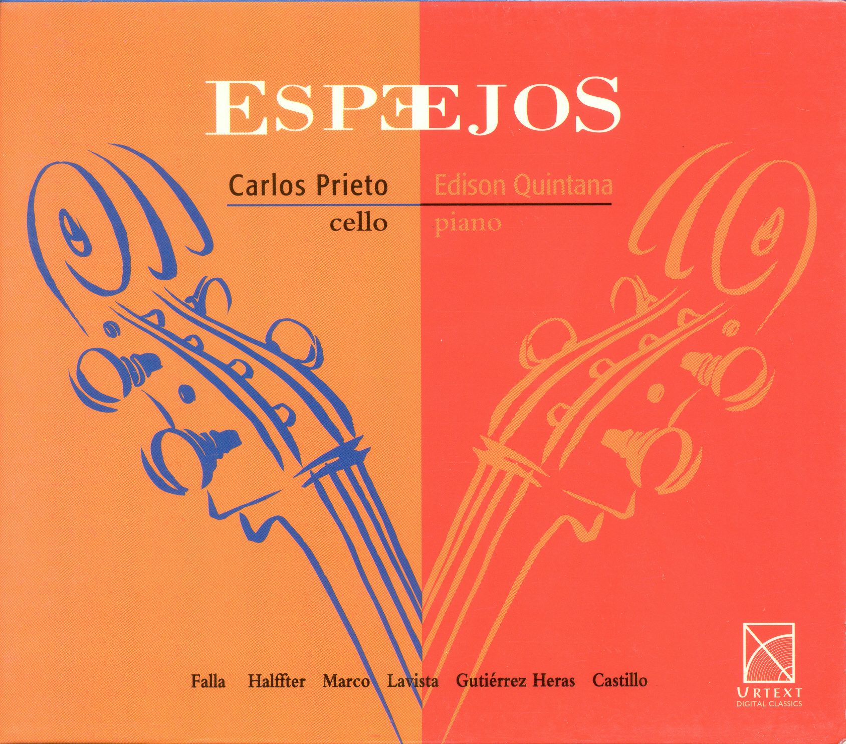 Carlos Prieto / Edison Quintana ESPEJOS CD