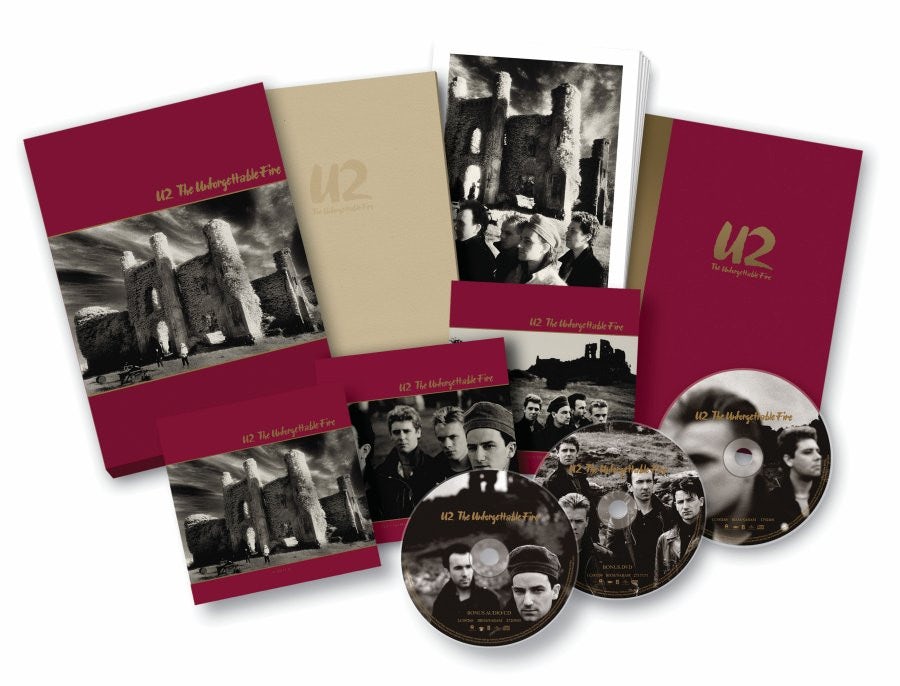 U2 UNFORGETTABLE FIRE CD