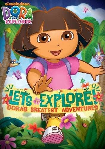 Dora The Explorer LET'S EXPLORE: DORA'S GREATEST ADVENTURE DVD