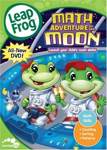 LeapFrog MATH ADVENTURE TO THE MOON DVD