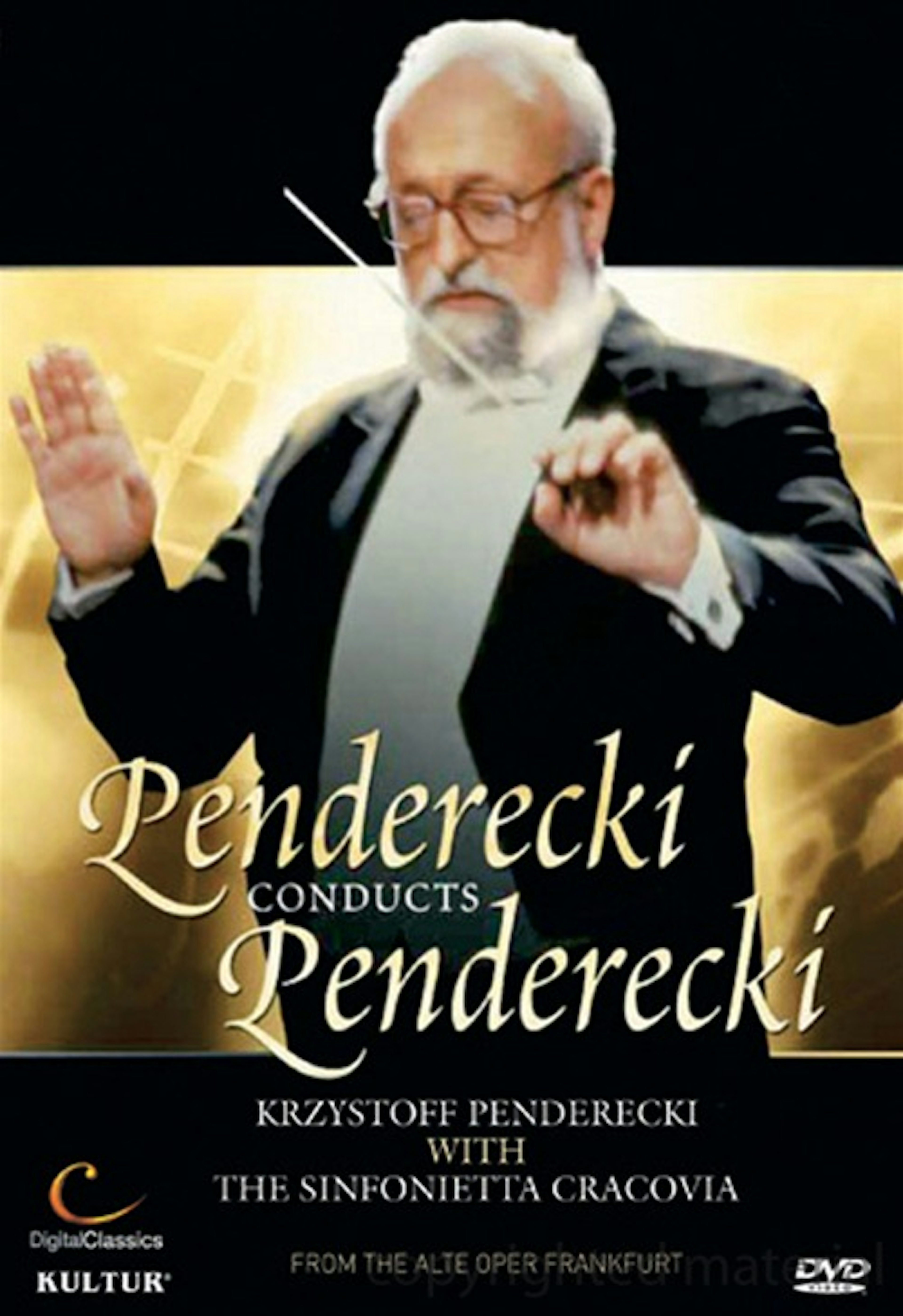 Krzysztof Penderecki PENDERECKI CONDUCTS PENDERECKI DVD