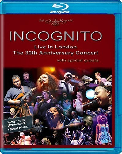 Incognito LIVE IN LONDON: THE 30TH ANNIVERSARY CONCERT Blu-ray