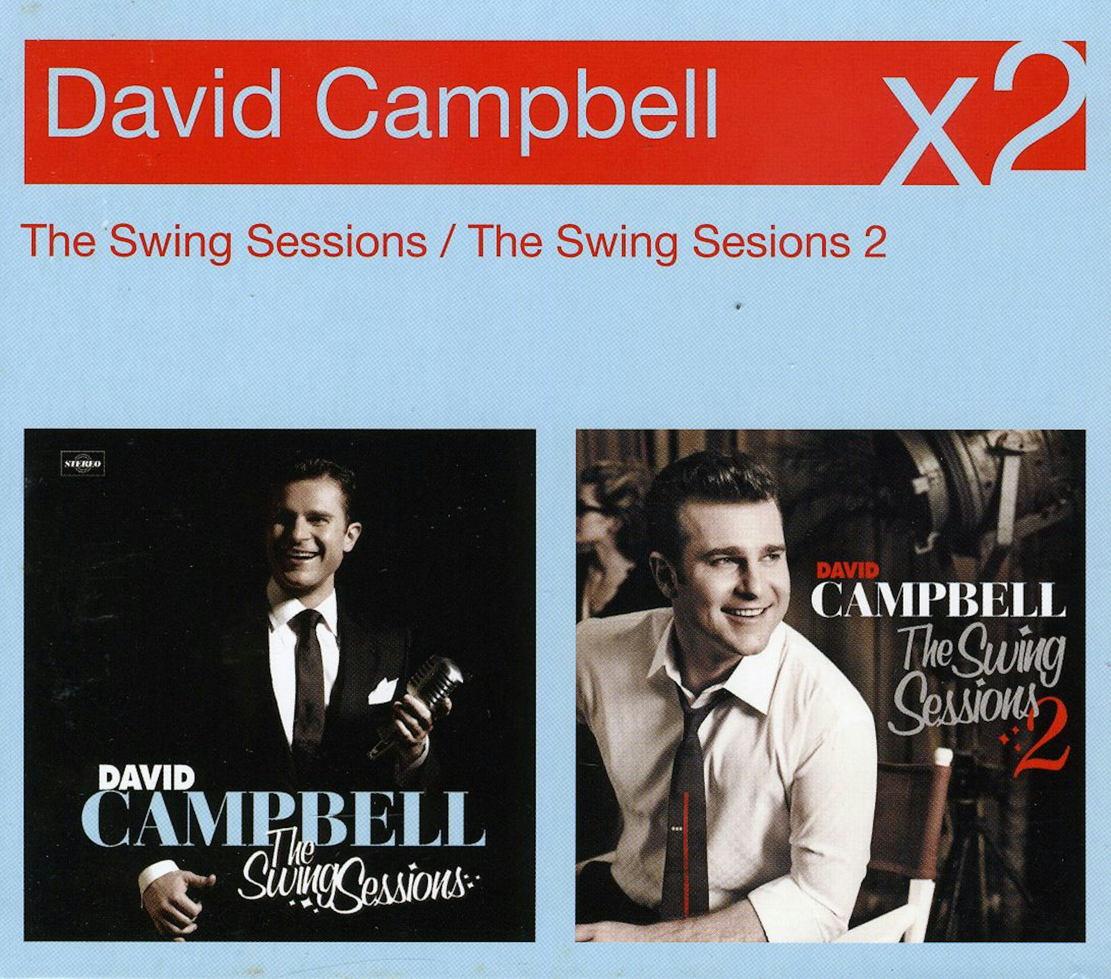 David Campbell SWING SESSIONS VOL.1 & 2 CD