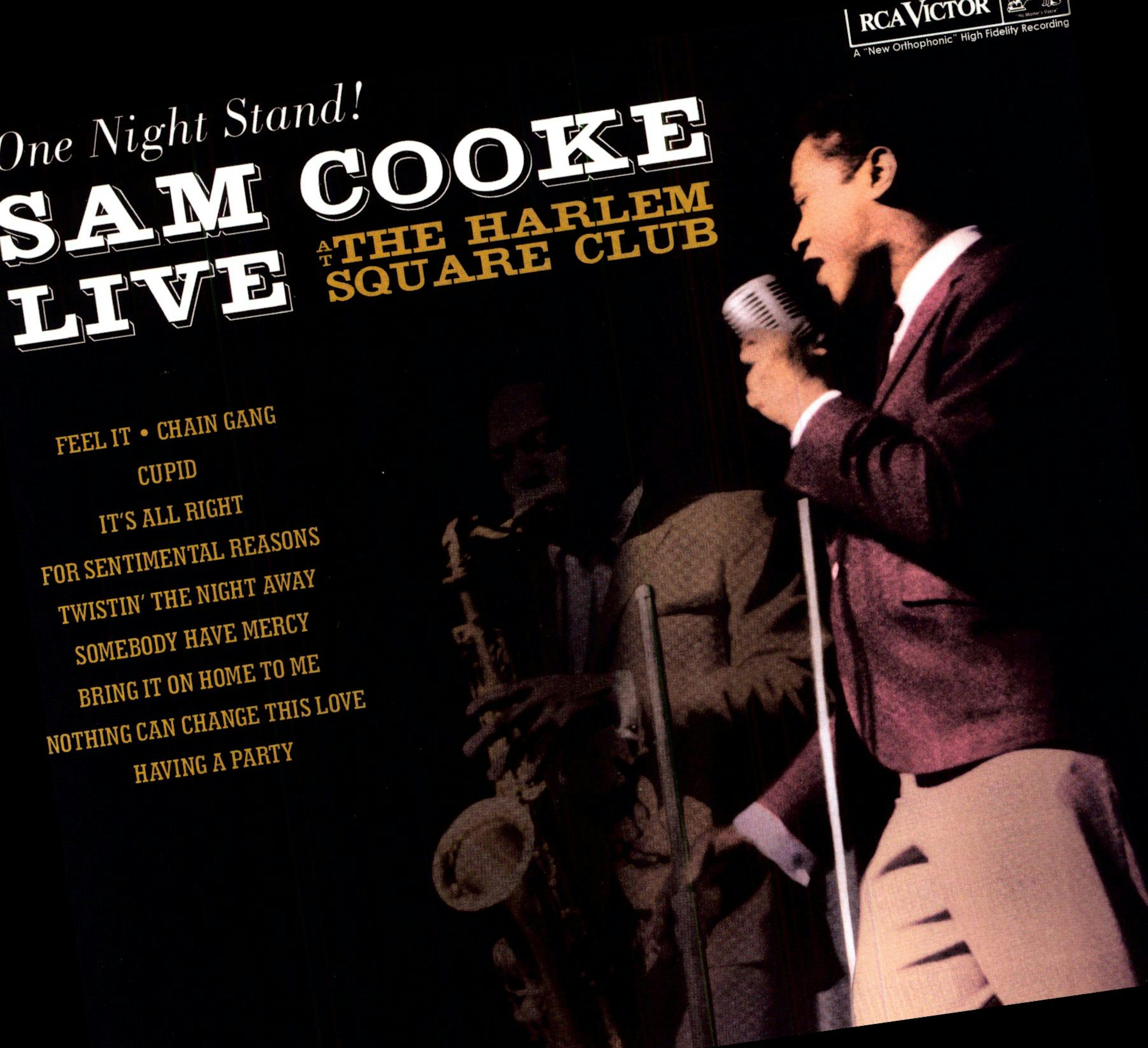 Sam Cooke LIVE AT THE HARLEM SQUARE CLUB (180G) Vinyl Record