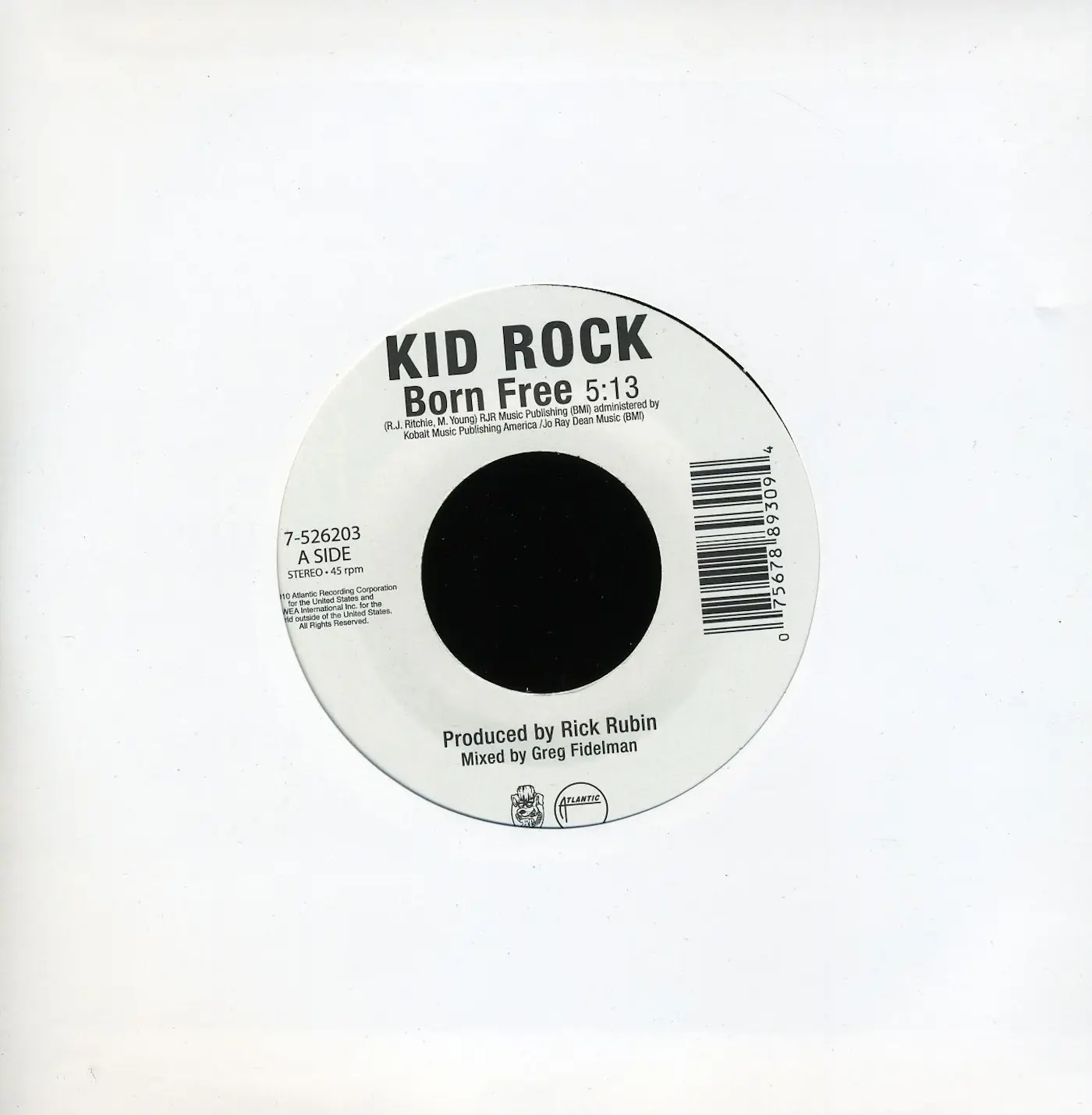 Kid Rock Born Free Vinyl Record