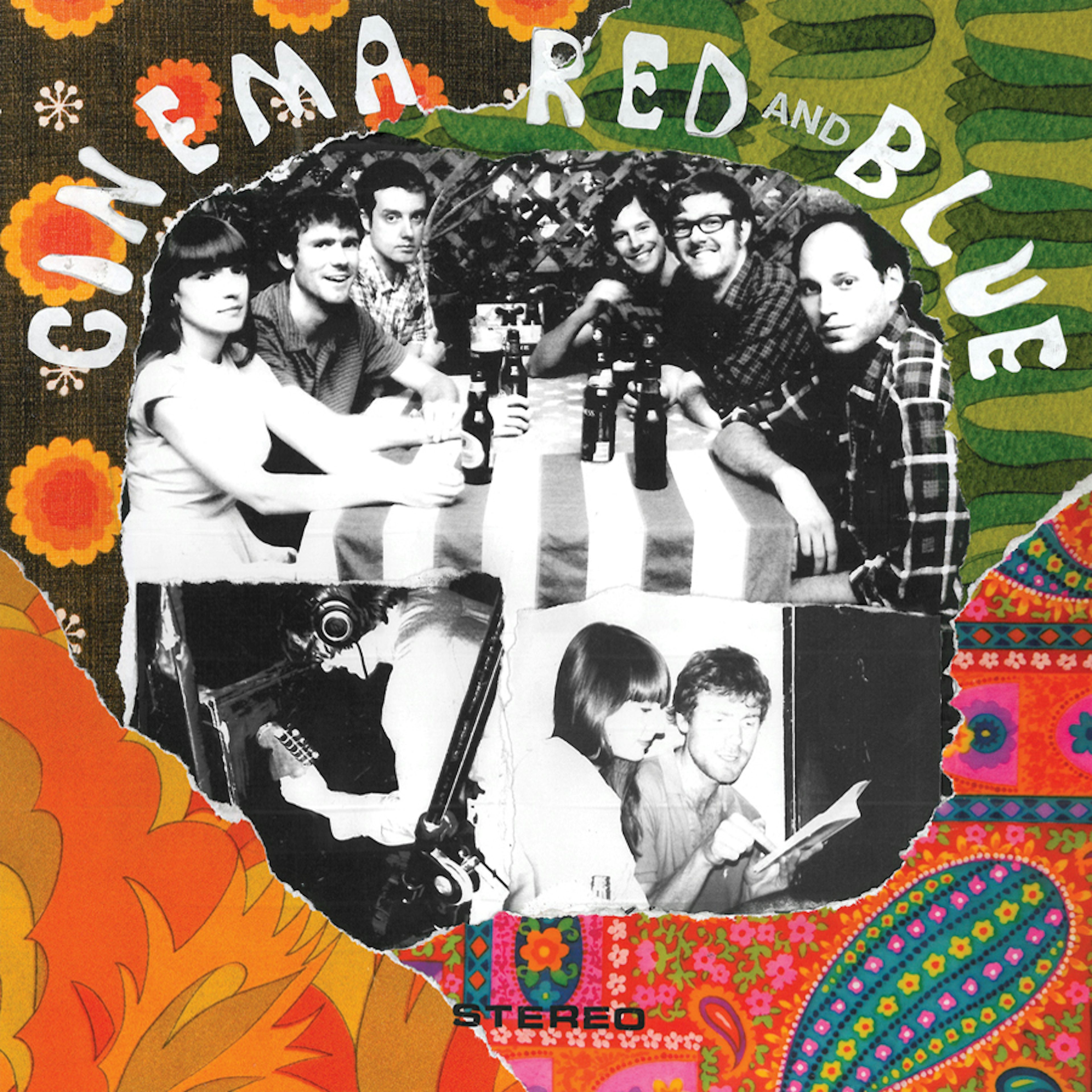 Cinema Red And Blue Vinyl Record