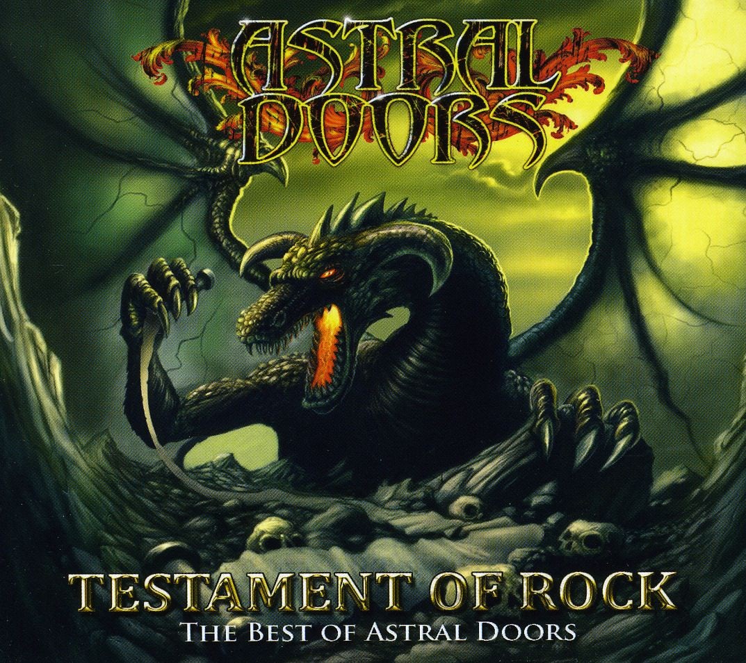 Astral Doors Testament Of Rock: The Best Of CD