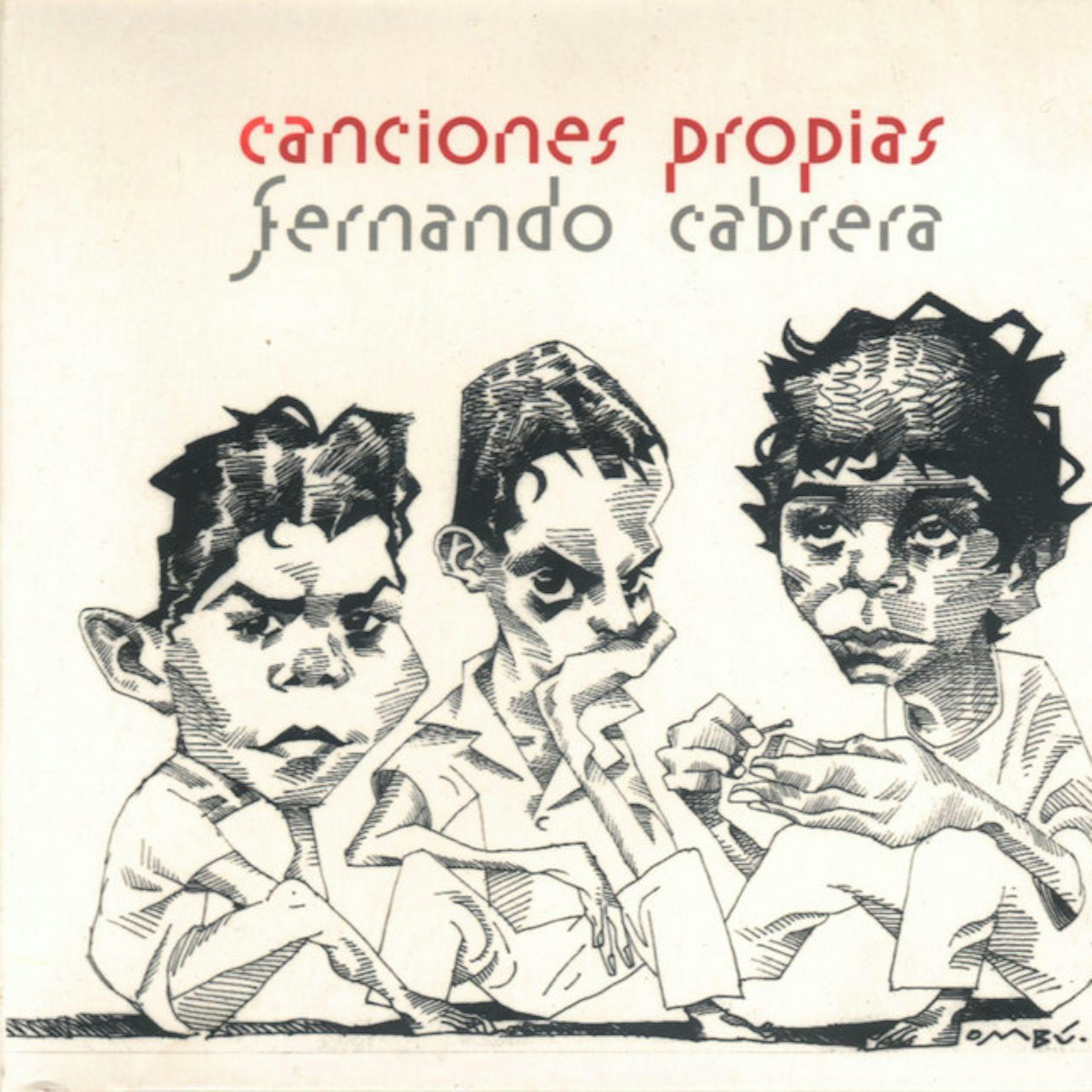 Fernando Cabrera CANCIONES PROPIAS CD