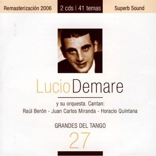 Lucio Demare GRANDES DEL TANGO 27 CD