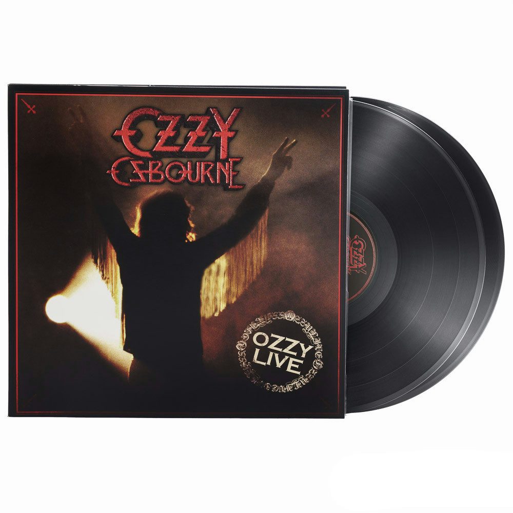 Ozzy Osbourne OZZY LIVE Vinyl Record - 180 Gram Pressing