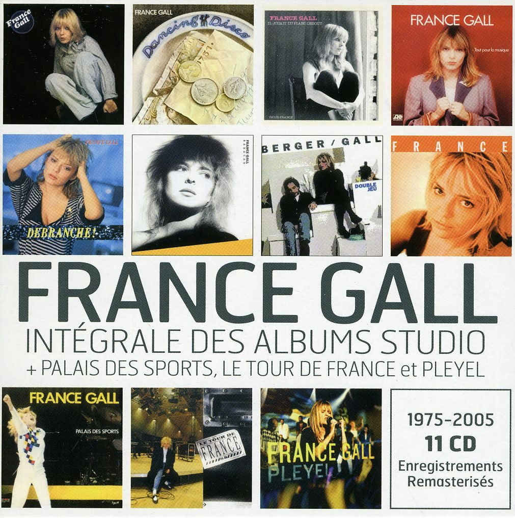 France Gall INTEGRALE DES ALBUMS STUDIOS CD