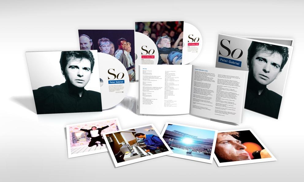 Peter Gabriel So (25th Anniversary/Deluxe Edition/Box Set) CD