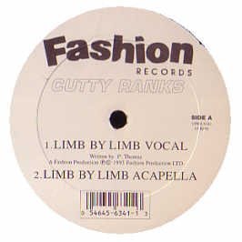 Cutty Ranks Limb By Limb Vinyl Record