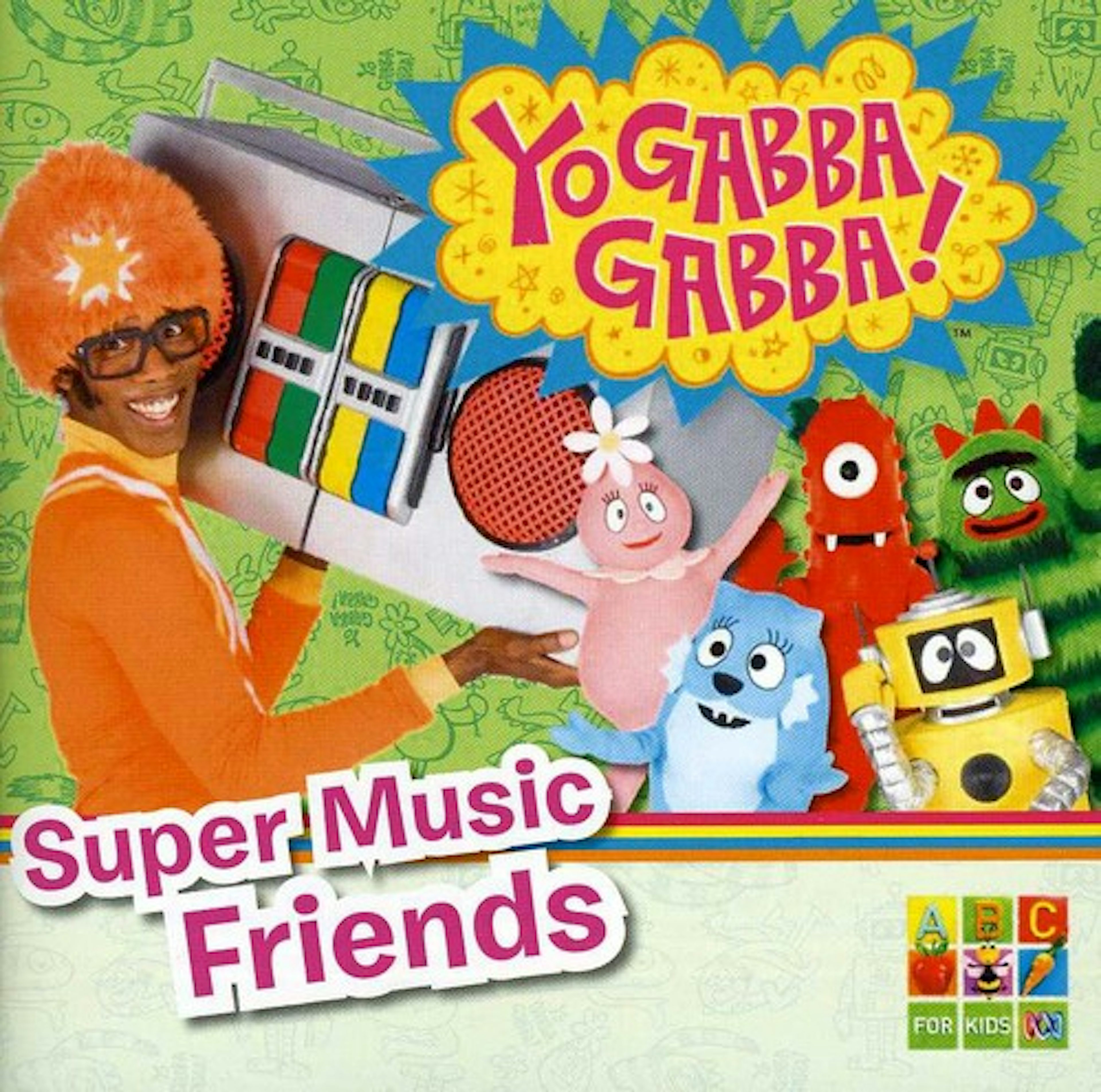 Yo Gabba Gabba SUPER MUSIC FRIENDS CD