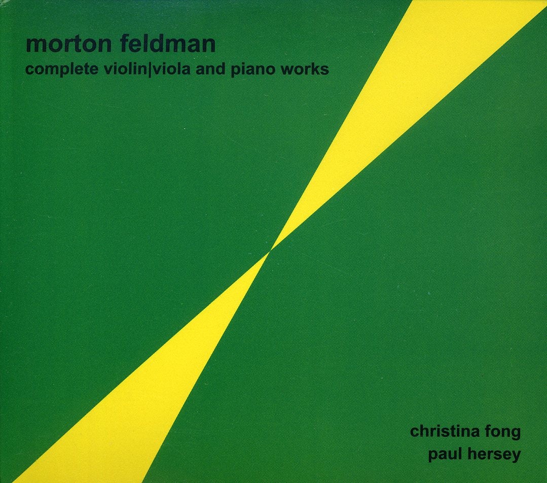 Morton Feldman COMPLETE VIOLIN CD