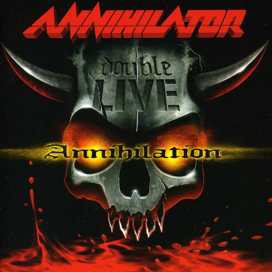 Annihilator DOUBLE LIVE ANNIHILATION CD