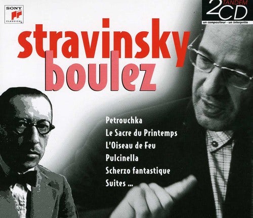 Pierre Boulez TANDEM STRAVINSKY/BOULEZ CD