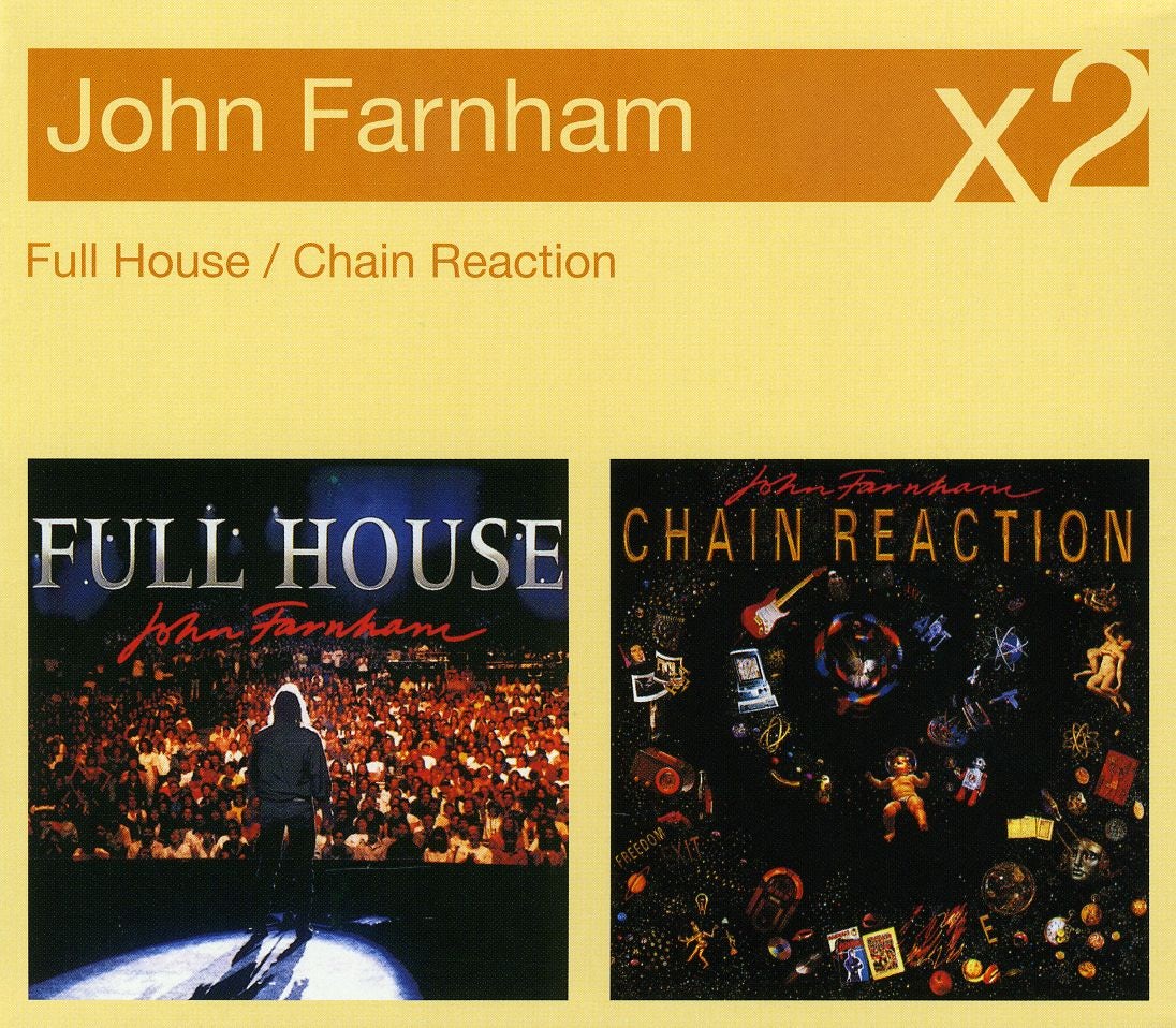 John Farnham FULL HOUSE/CHAIN REACTION CD