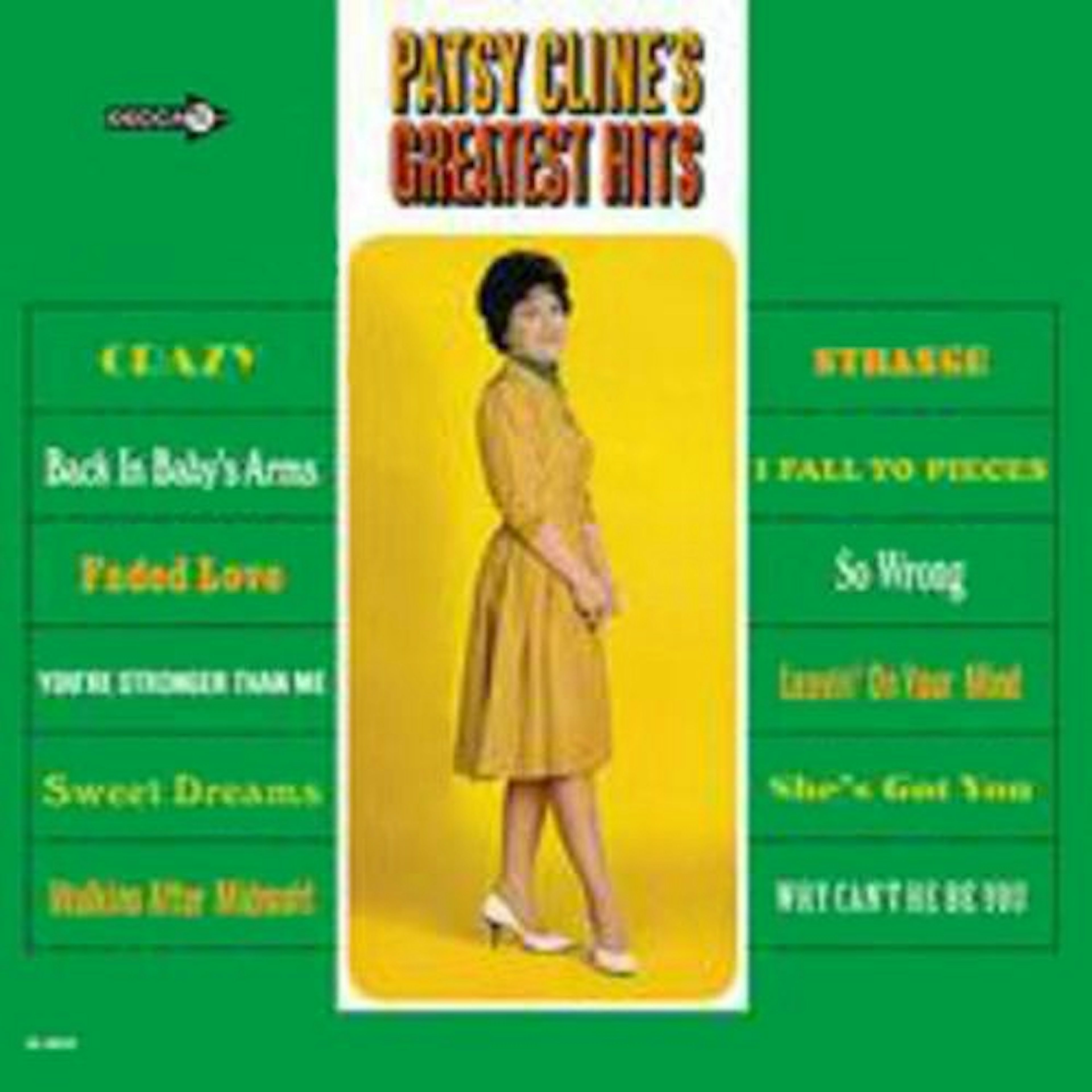 Patsy Cline GREATEST HITS Vinyl Record