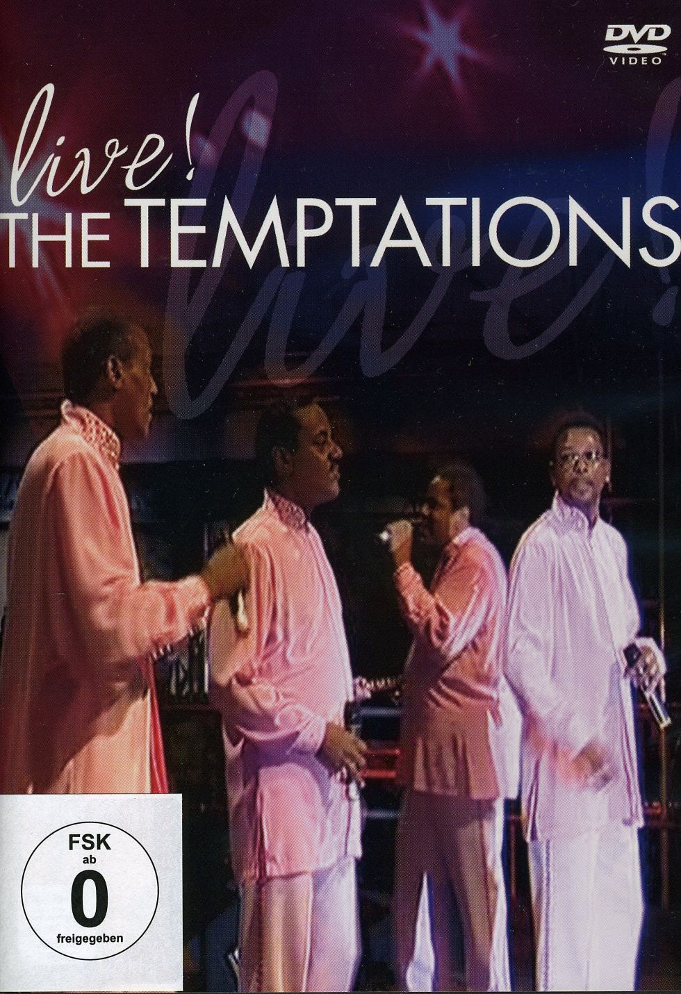 The Temptations LIVE DVD