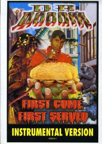 Dr. Dooom FIRST COME FIRST SERVED (INSTRUMENTAL) Vinyl Record