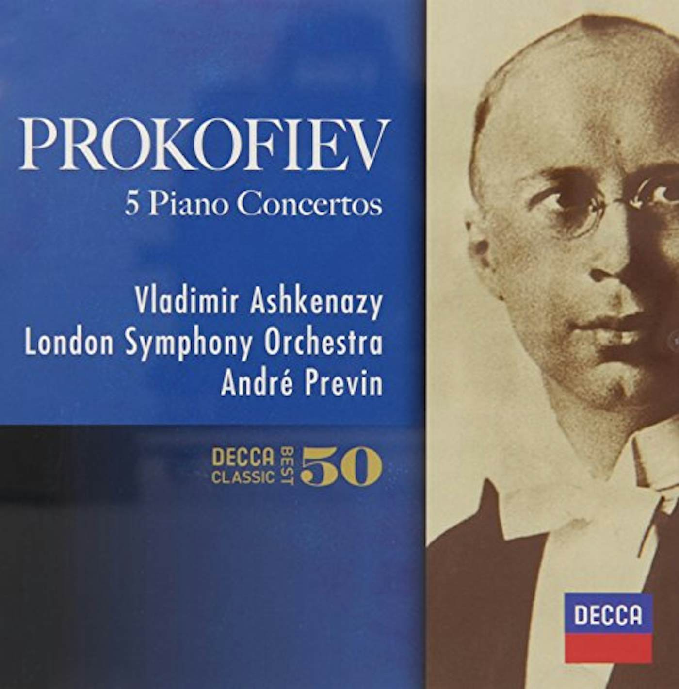 Vladimir Ashkenazy PROKOFIEV: PIANO CONCERTOS CD