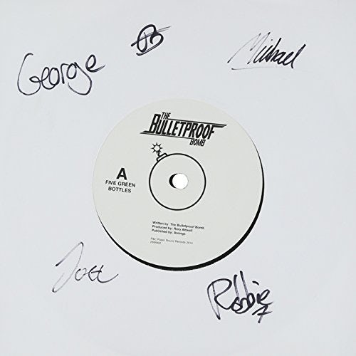 The Bulletproof Bomb FIVE GREEN BOTTLES/SHOES Vinyl Record - UK Release