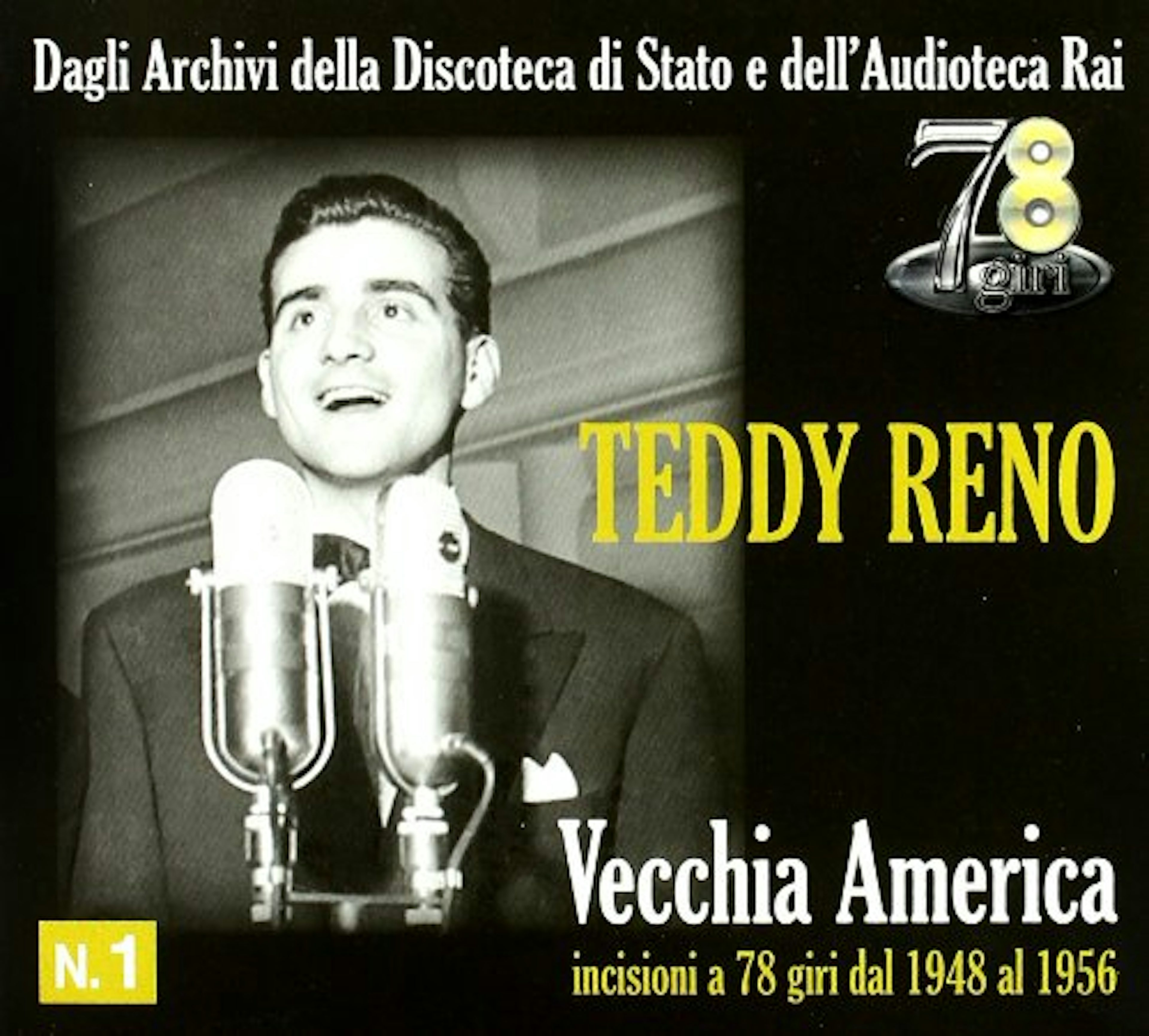 Teddy Reno VECCHIA AMERICA-INCISIONI CD