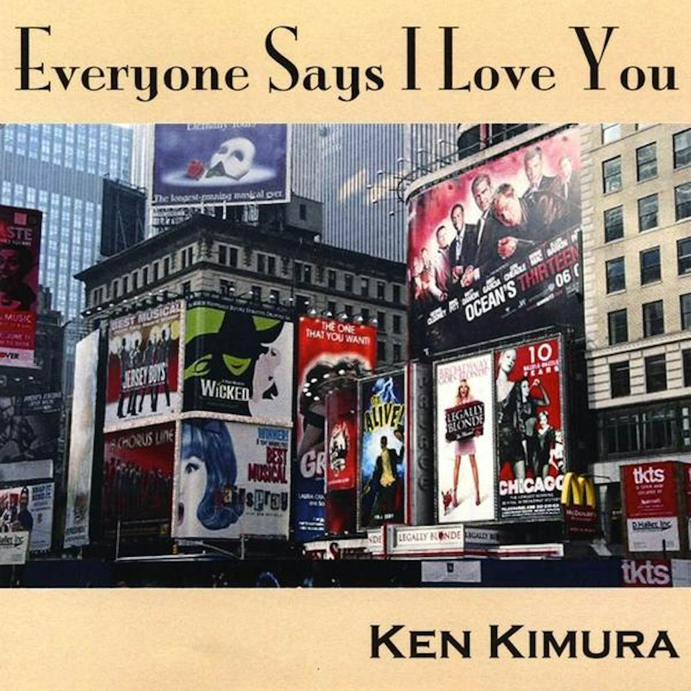Ken Kimura EVERYONE SAYS I LOVE YOU CD